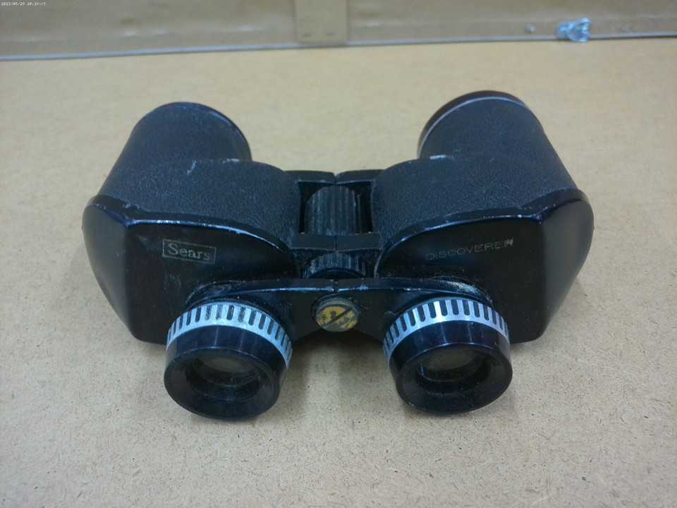 Sears Discoverer Binoculars 7X50 Extra Wide Angle 1000 Yards | eBay