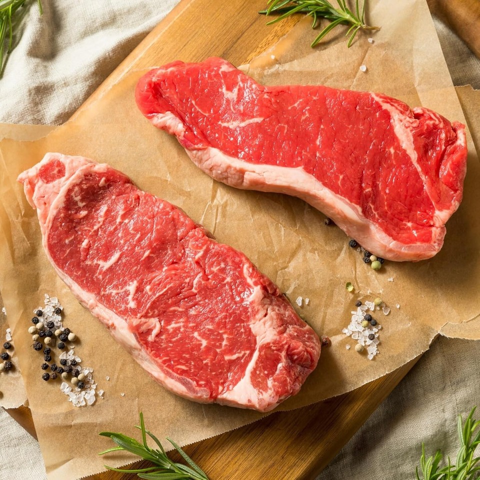 Angus Beef 4-8oz Filet Mignon, 4-12oz NY Strips, 4-12oz Ribeyes USDA ...