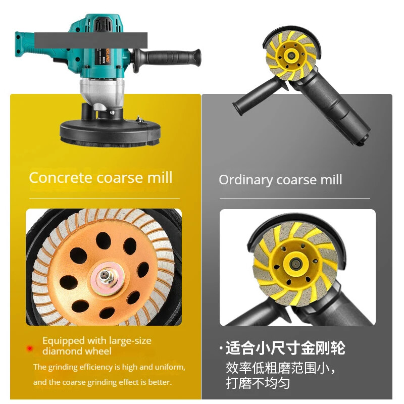 Concrete Roughing Machine Grinding and Polishing Planing and Scraping ...