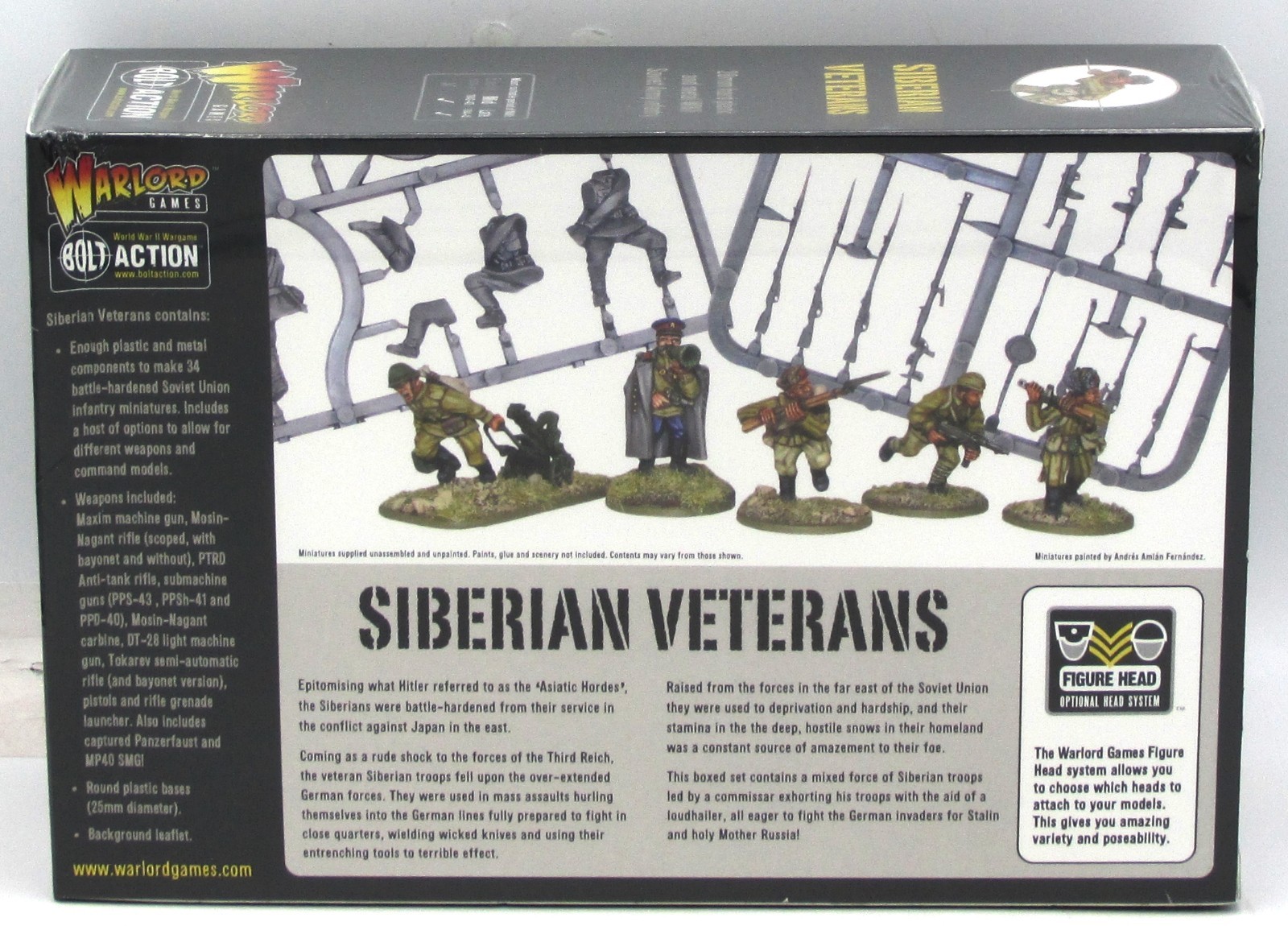 Bolt Action WGB-RI-03 Siberian Veterans (World War II Soviet Infantry ...