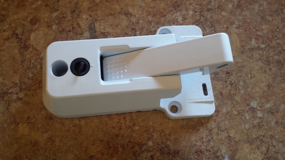 Trailer Door Swing Hinged Latch Bar Handle Keyed Lock Utility Cargo ...