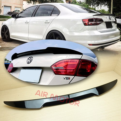 ABS Fits VW Jetta MK6 4DR Sedan Painted Color V-Style Trunk Spoiler ...