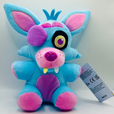 Five Nights At Freddy's Blue Pink Foxy Plush Pastel Colors FNAF Funko ...