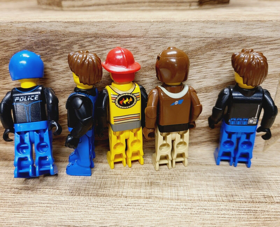 LEGO JACK STONE JUNIORS 5 MINIFIGURE LOT MINIFIGURES RES Q PILOT | eBay