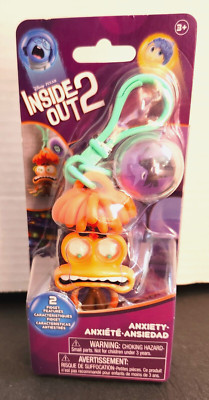 Disney Just Play Inside Out 2 Fidget Figure Keychains - Anxiety, Kids ...