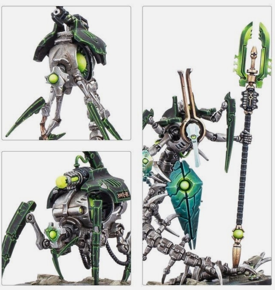 Canoptek Circle Necron Tomb World Kill Team w/ Geomancer Warhammer ...