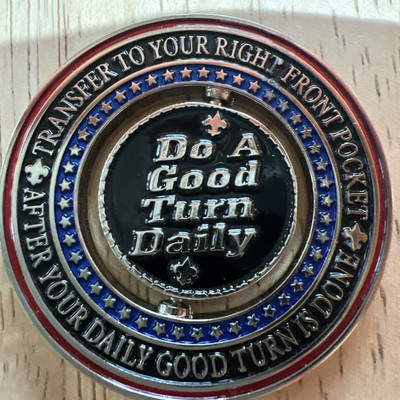 BSA Challenge Coin Do A Good Turn | eBay UK