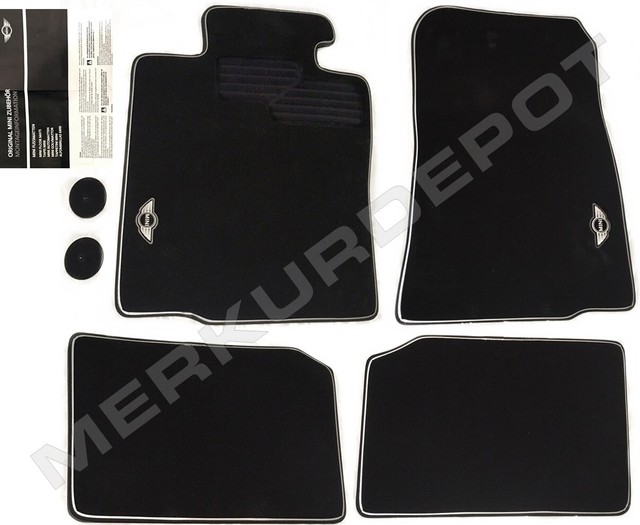 OEM MINI Cooper Countryman Paceman Factory Rear Floor Mat Set 2 PC R60 ...