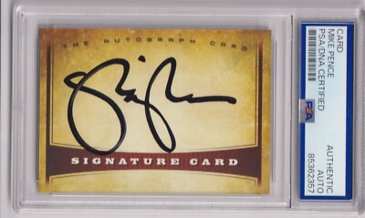 MIKE PENCE Vice President Signed Auto Signature Card PSA/DNA COA Trump ...