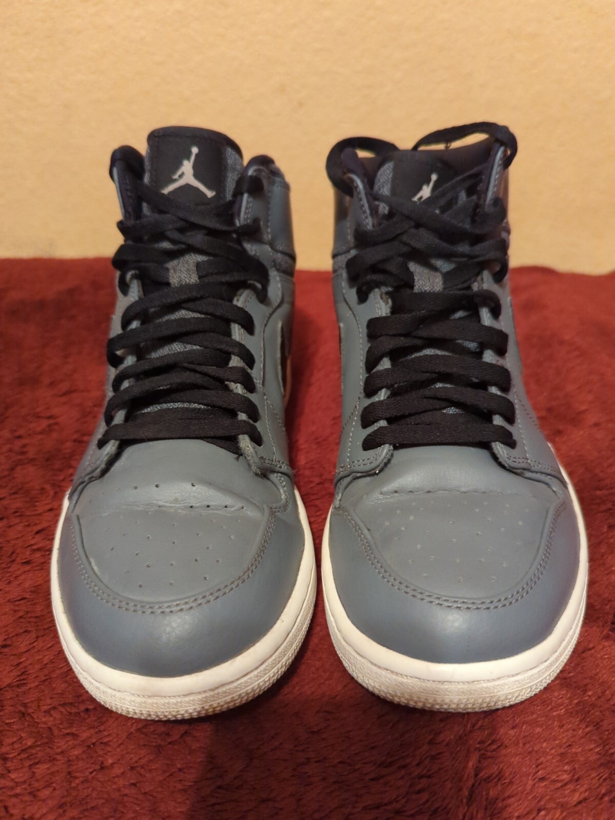 Air Jordan 1 Retro Rare Air Patch Size 10 No Box Pre-owned 332550-014 ...