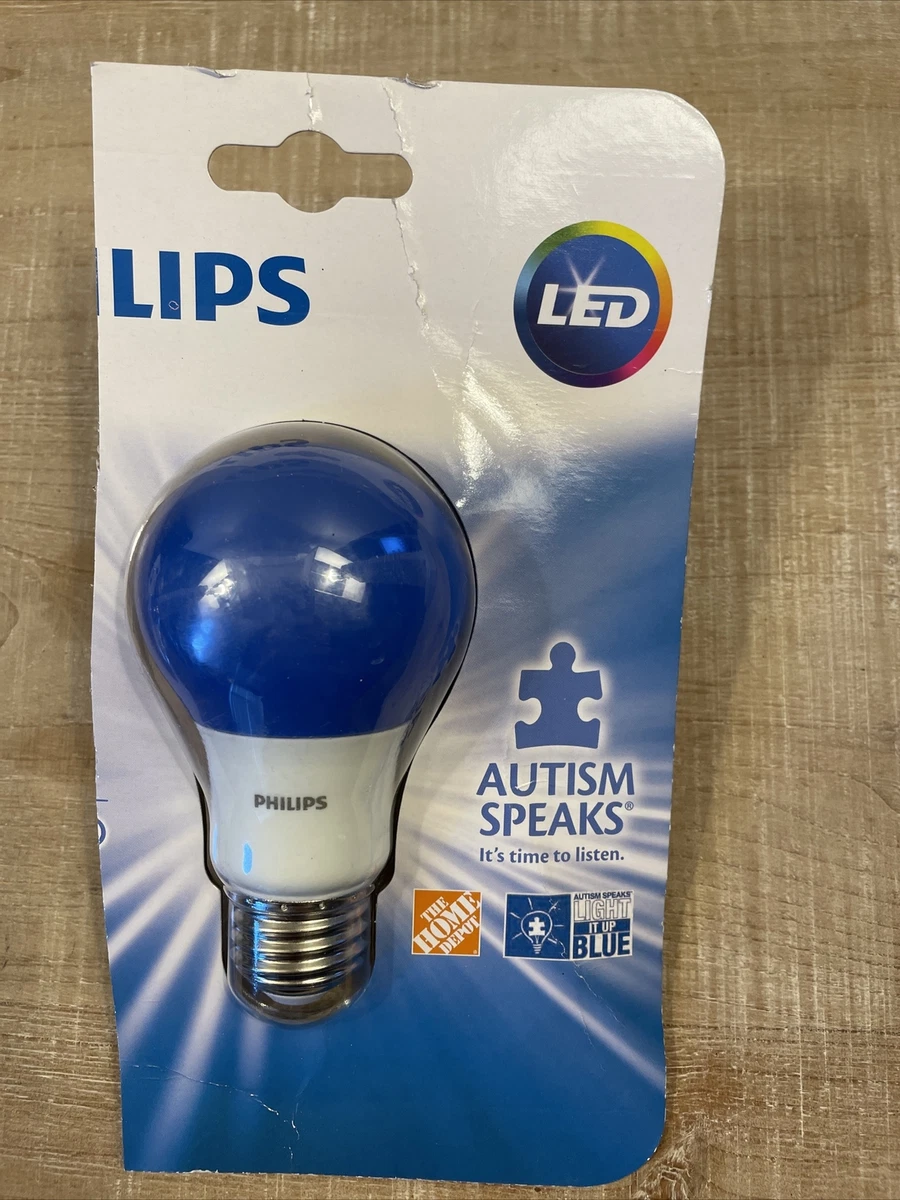 Blue Light Bulb Autism