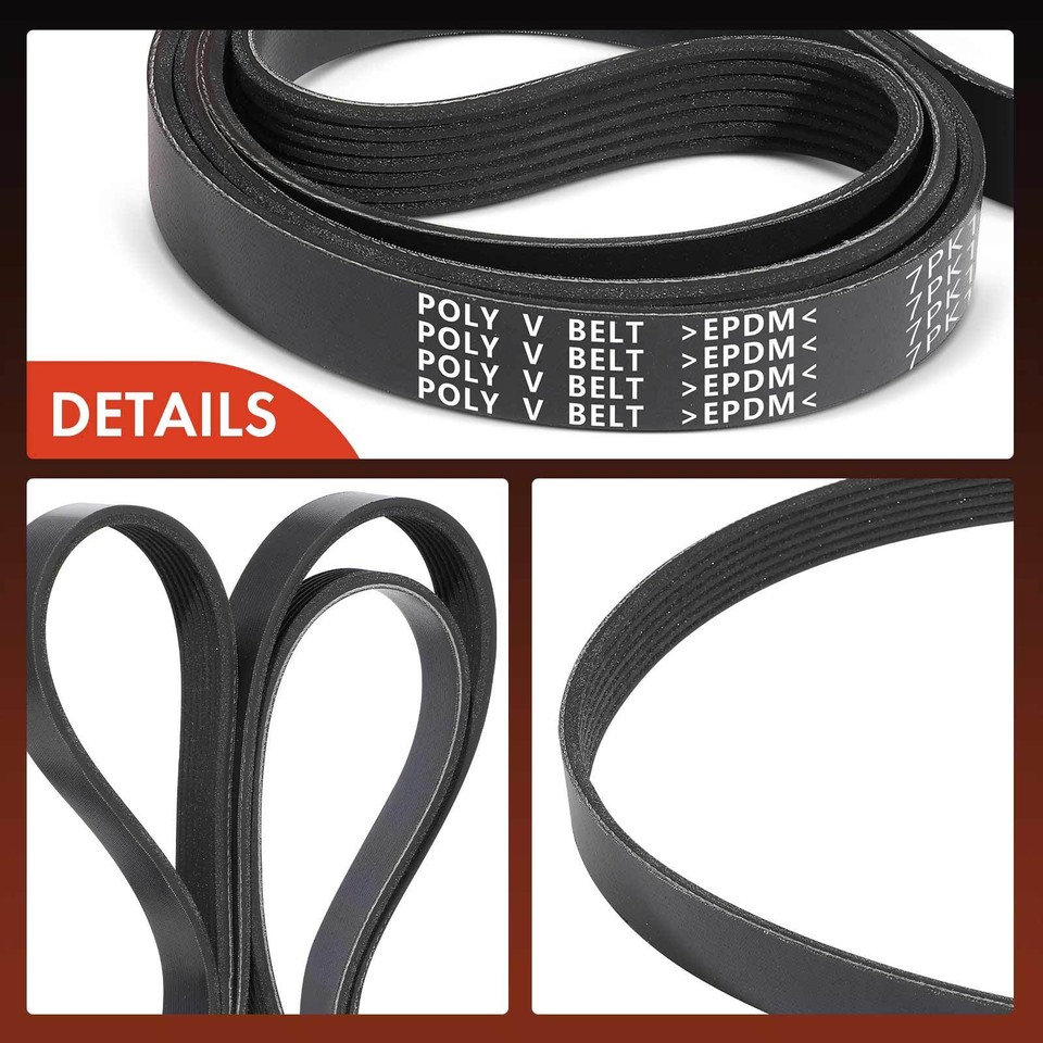 75.06 In. Serpentine Belt for Toyota Camry Matrix Corolla RAV4 Scion xB ...