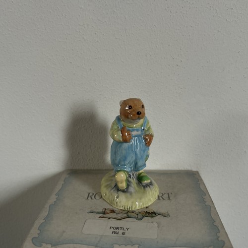 Royal Albert PORTLY Wind In The Willows Figure In Original Box AW 6 ...