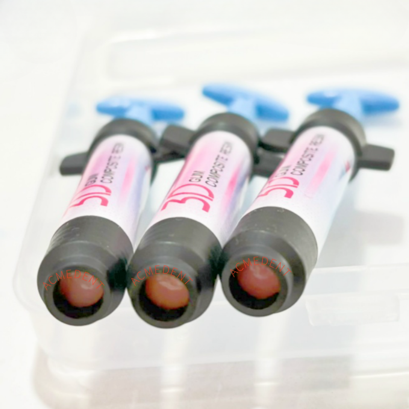 Pink Resin Dental Beauty Gum Composite Syringe Gingiva Recession GC ...