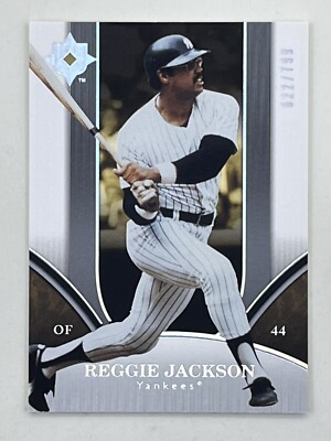 Reggie Jackson 2006 Upper Deck Ultimate Collection /799 #26 MLB HOF ...