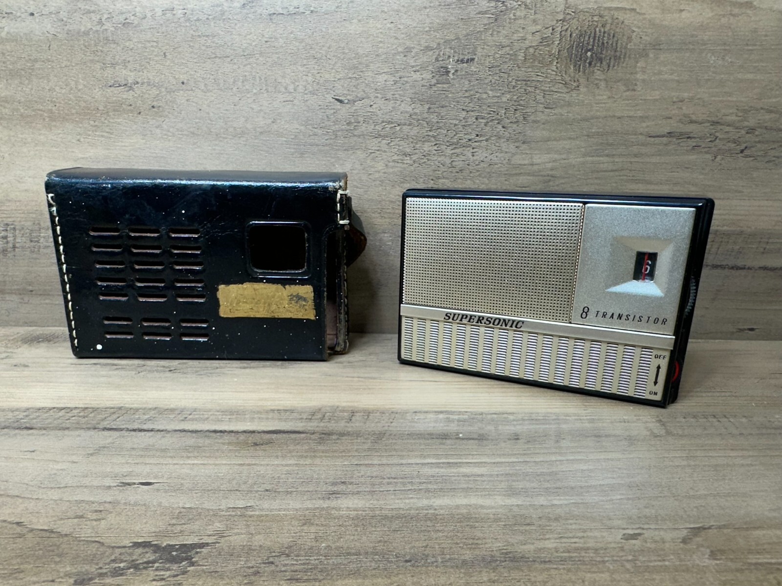 Vtg 1965 Supersonic 8 Transistor Superheterodyne Radio Japan Spiegel G ...