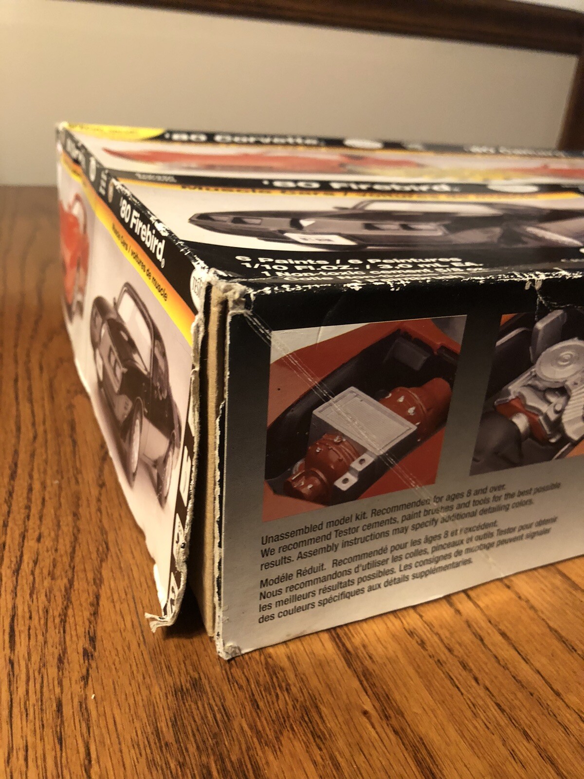 Testors Model Car Kits Set of 3! 1980 Corvette, Firebird, & Camaro 1/24 ...