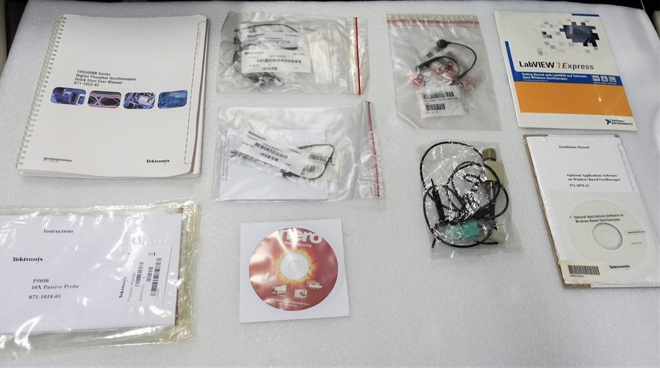 TEKTRONIX TDS5054B DIGITAL PHOSPHOR OSCILLOSCOPE 500MHz 5S/s 4 CHANNEL ...