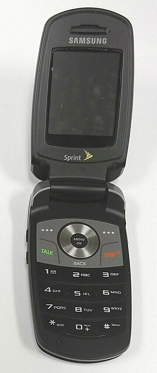 Old Sprint Samsung Flip Phone