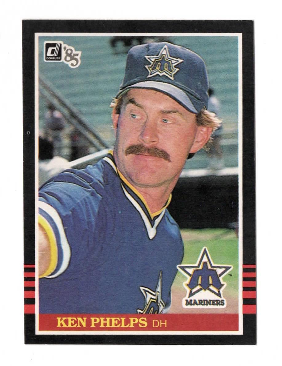 1985 Donruss Ken Phelps Seattle Mariners #318 Excellent | eBay