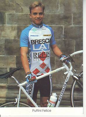 CYCLISME carte cycliste PUTTINI FELICE équipe BRESCIALAT | eBay
