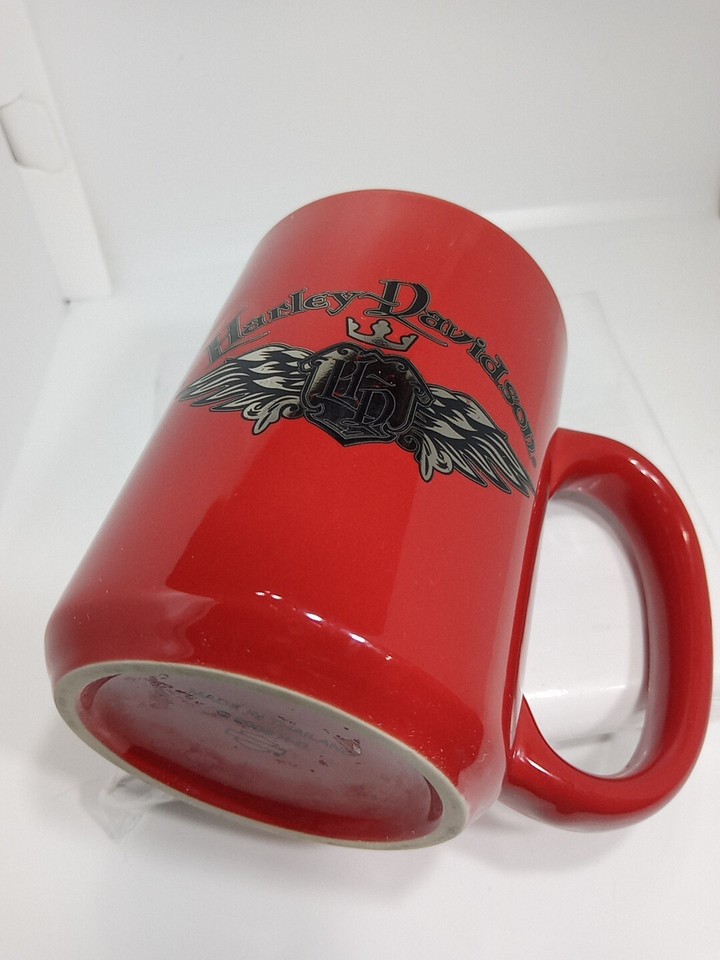 HARLEY DAVIDSON MUG. HARLEY DAVIDSON COFFEE MUG. HARLEY DECO MUG. B349 ...