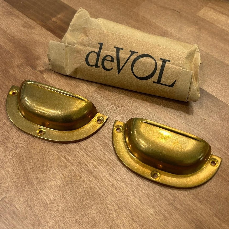 DeVol Heirloom Brass Classic Handles (Pair) | eBay