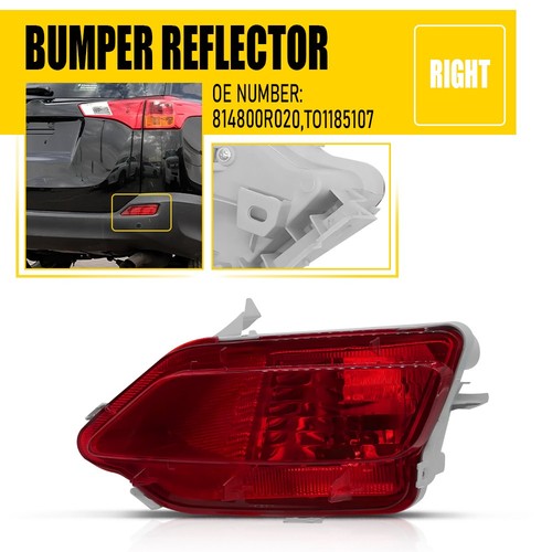 Rear Right Light Bumper Reflector Housing Fit Toyota RAV4 814800R020 ...