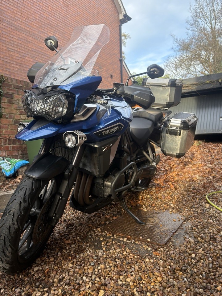 Triumph Tiger Explorer 1200 XRX Low. 2016 27,800m fsh | eBay UK