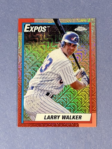 Larry Walker 2025 Topps Series 1 #T90C-72 Chrome Silver Pack - Expos | eBay