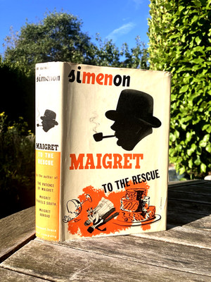 GEORGES SIMENON: MAIGRET TO THE RESCUE...1ST US HARCOURT, BRACE 1941 | eBay