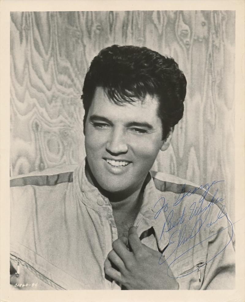 ELVIS (hunka hunka burning junk from "dash56789-1234") - Autograph Live