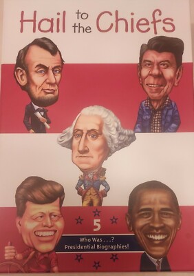 Presidents 5 books NEW Washington Lincoln JFK Reagan Obama elem-junior ...
