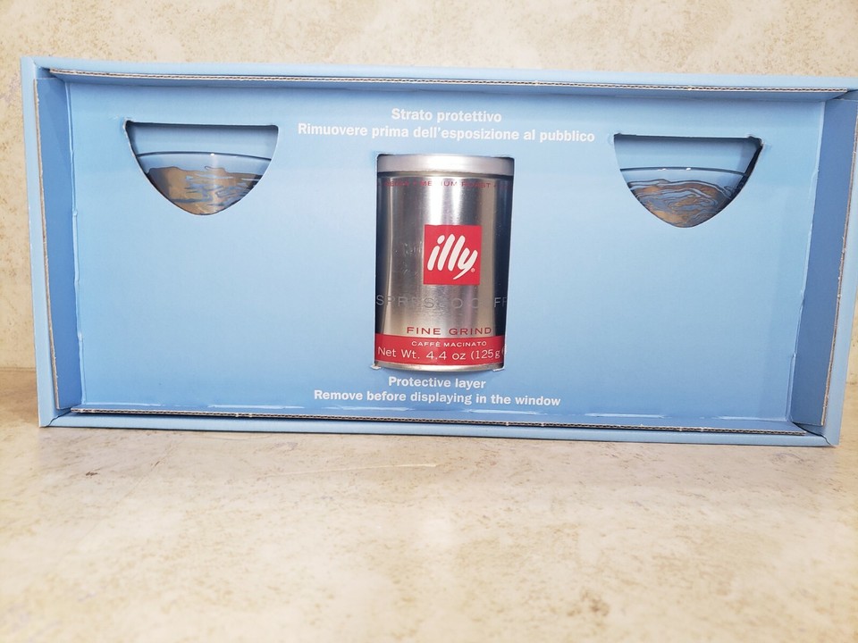 Illy Freddo Serse Roma Coffee Glasses Art Collection 2005 VERY RARE SET ...