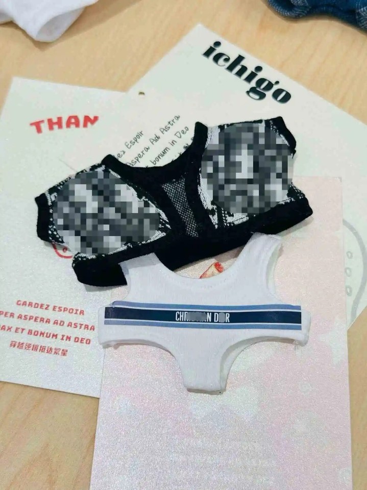 Pop Mart Labubu V1 V2 Chanel Dior Miu Miu Outfit Accessories Only | eBay