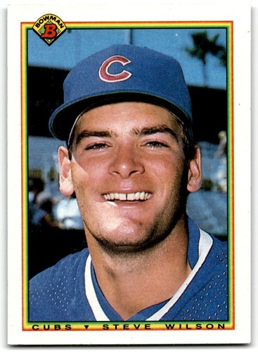 1990 Bowman Steve Wilson Chicago Cubs #23 | eBay