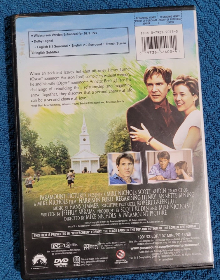 Regarding Henry DVD (v. nice) | eBay