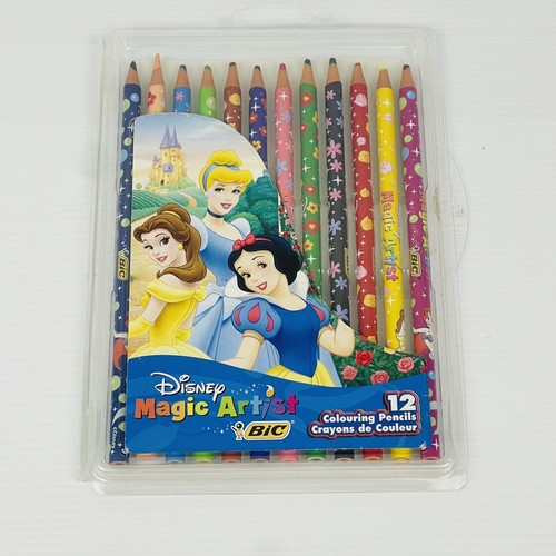 Disney Magic Artist 12 Colored Pencils by BIC - Learn how to Draw a ...