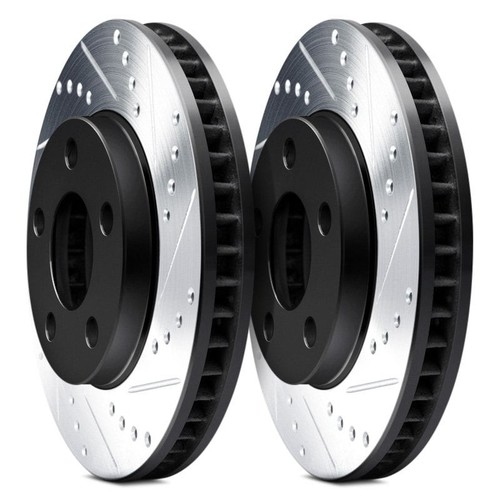 For Lexus IS300 21-24 DFC Premium Drilled & Slotted Rear Brake Rotor ...