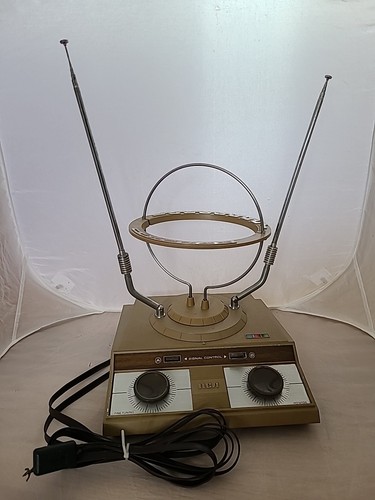 Vintage RCA Antenna UHF VHF Rabbit Ears Untested | eBay