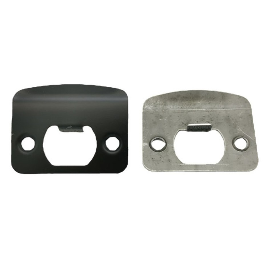 Secure Your Home with Sleek Matte Black Gusset Board and Lip Strike ...
