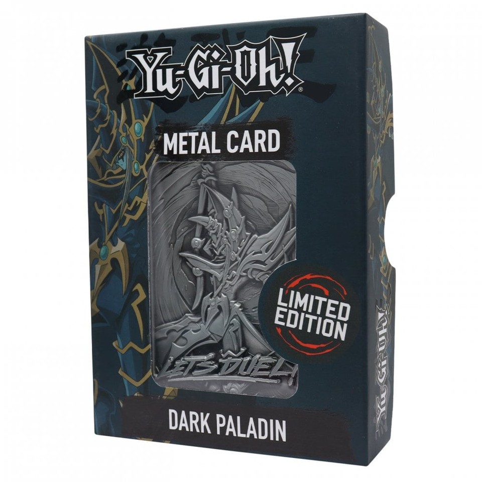 Yu-Gi-Oh! Dark Paladin Édition Limitée Carte Métallique | eBay