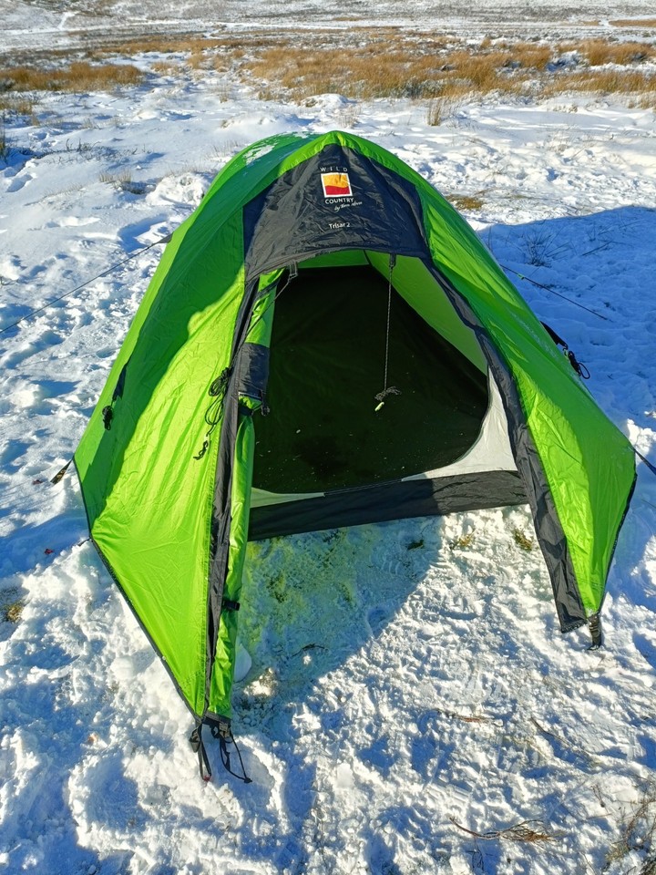 Terra Nova Wild Country Trisar 2 Green Tent | eBay UK
