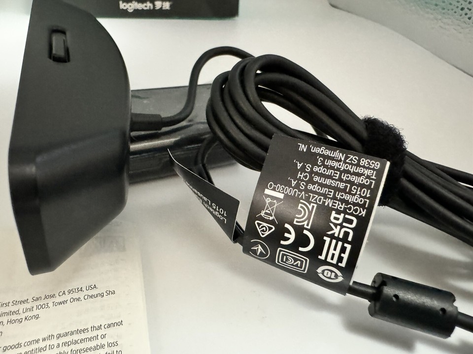 Logitech C925-E Webcam, HD 1080p/30fps Video Calling Auto Focus ...