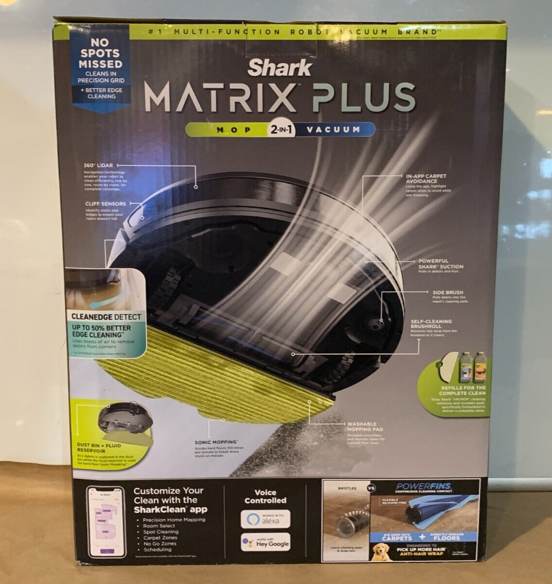 Shark MATRIX PLUS 2-in-1 Mop & Vacuum Robot Vacuum 622356590891 | eBay
