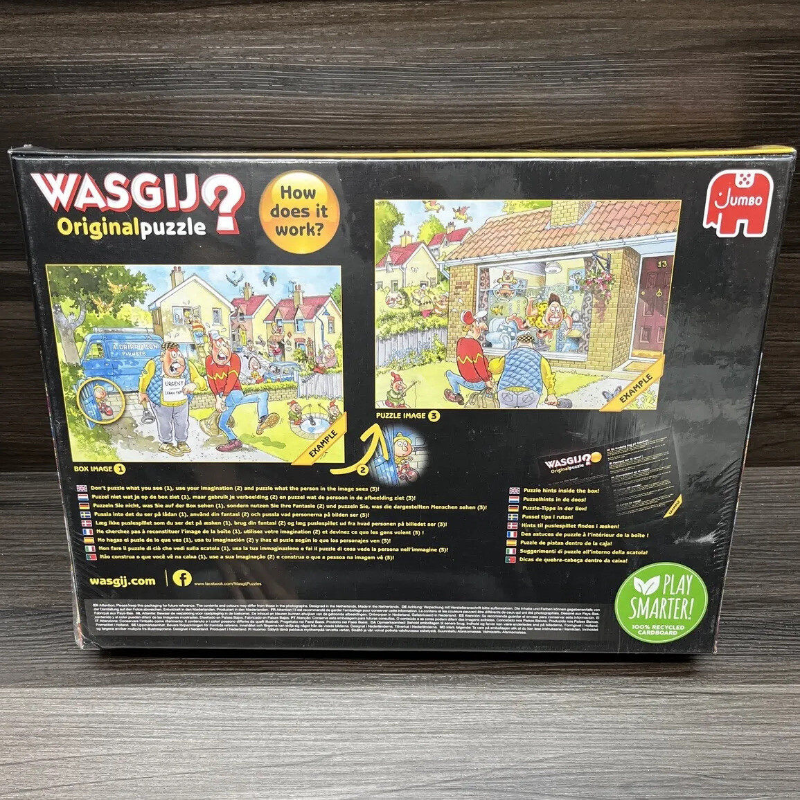 Wasgij? Original 37 Holiday Fiasco Jigsaw Puzzles for Adults, 1,000 Pc ...