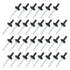 30 Black Bumper Fascia & General Use Split-Type Rivet For GM 11516807 ...