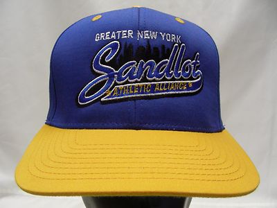 GREATER NEW YORK SANDLOT ATHLETIC ALLIANCE - ADJUSTABLE BALL CAP HAT ...