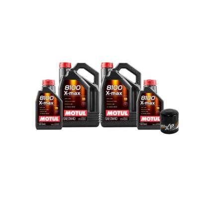 Motul + OEM Engine Oil Change Kit (0W40) (12 Liter) (X-MAX 8100) | eBay
