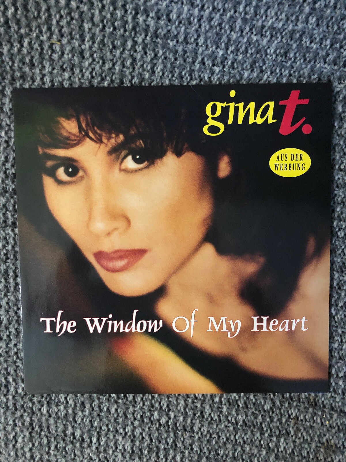 GINA T. Lp The Window Of My Heart Rare Germany Press. N. M 1992 ...
